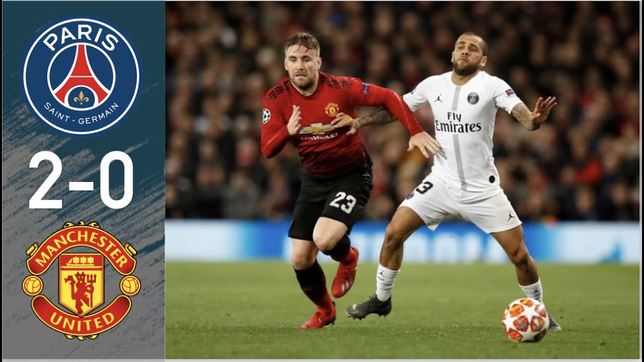 PSG vs Manchester United All Goals and Football Highlights Today Full ...