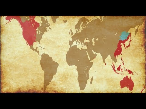 Europa Universalis 4 Japanese Colonial Empire Timelapse - YouTube