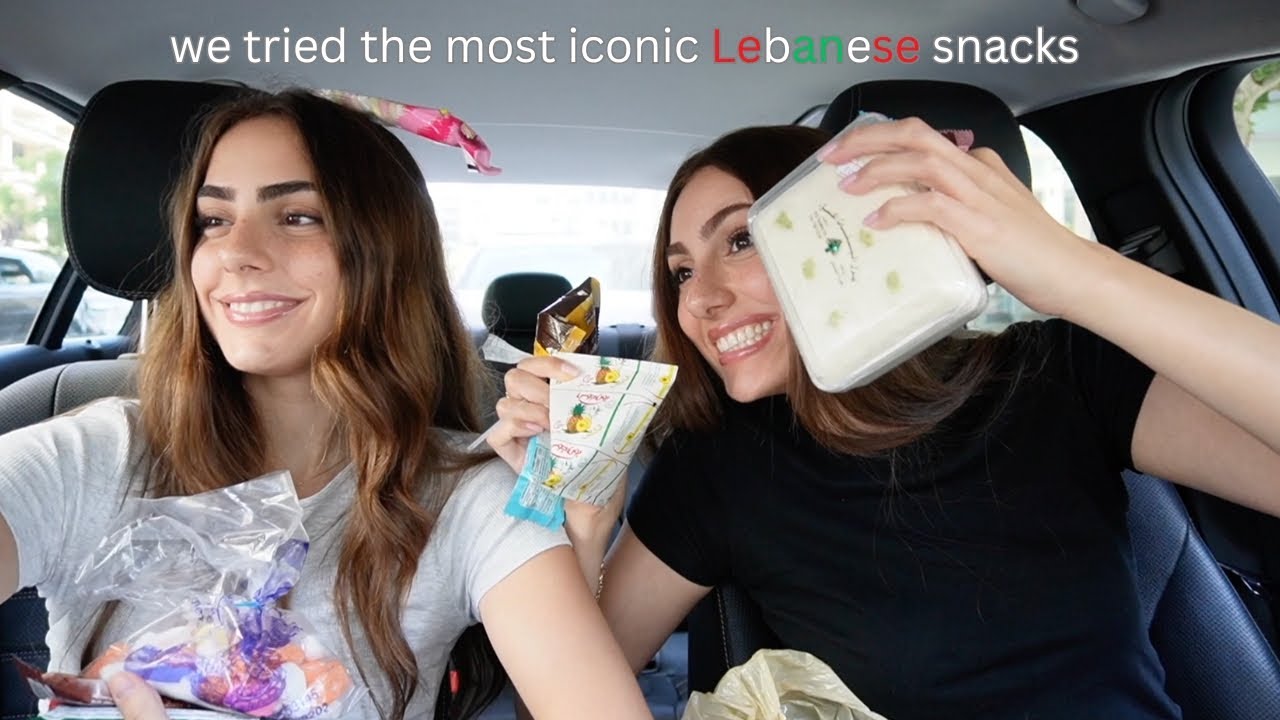 Trying the most ICONIC Lebanese snacks!! (this video will make you ...