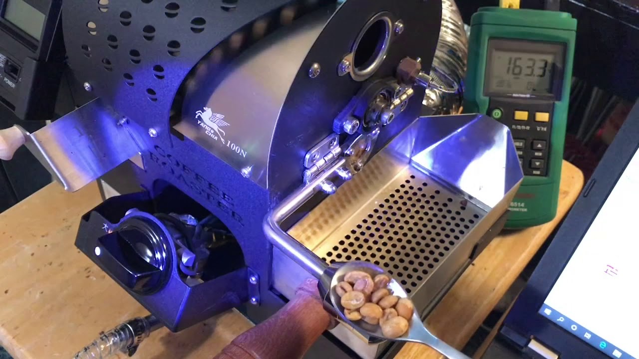 Feima 100n Coffee Roaster Datalog - YouTube