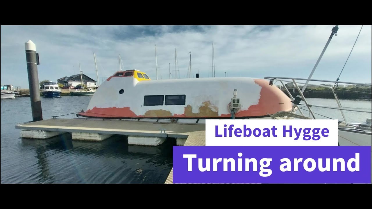 Lifeboat conversion Ep. 69: Turning boat and making lockers - YouTube