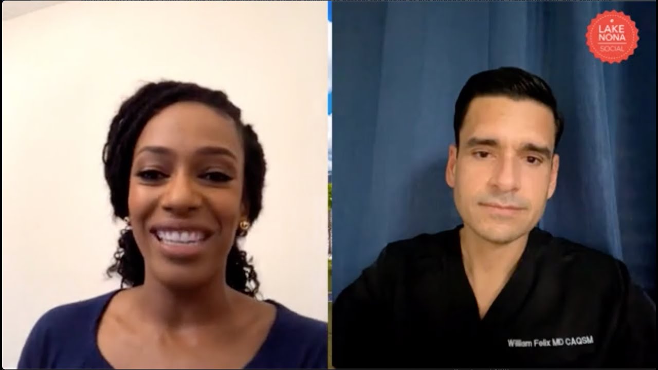 Live: COVID-19 Interview with Dr. WIll Felix in Lake Nona - YouTube