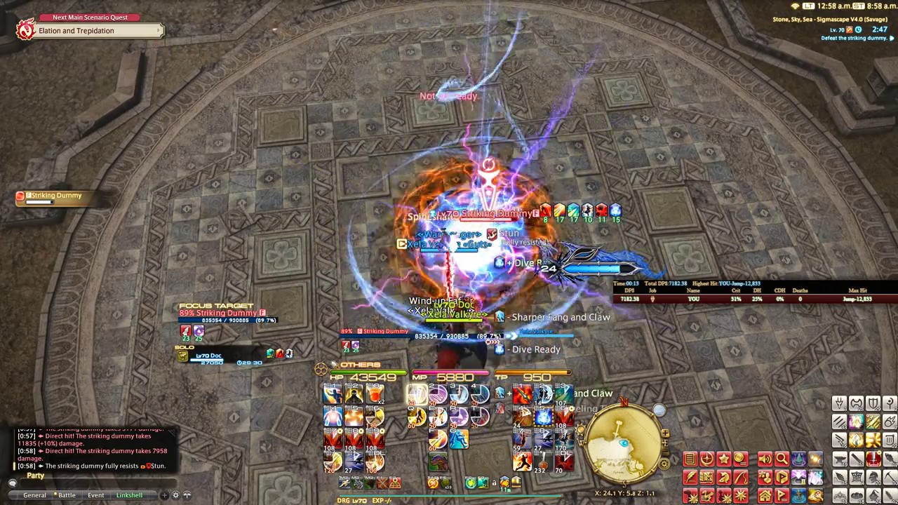 Perfecting Dragoon Rotation - Patch 4.25 (4.6 GCD) - YouTube