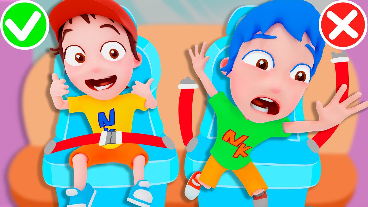 Buckle Up Song 🚗 | Safety Song For Kids | Kids Songs - YouTube