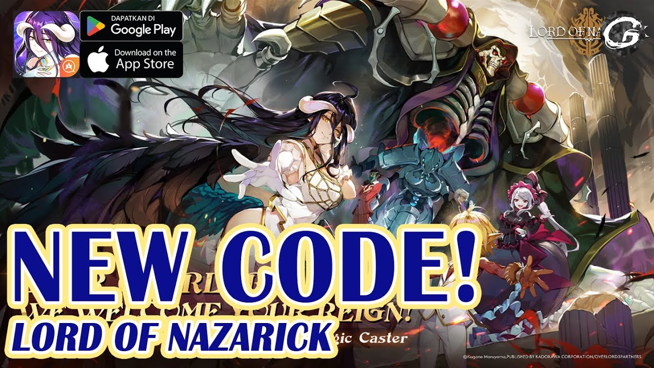 Lord of Nazarick 2 Giftcodes & How to Redeem Codes - Mobile Game (Android/IOS) - YouTube