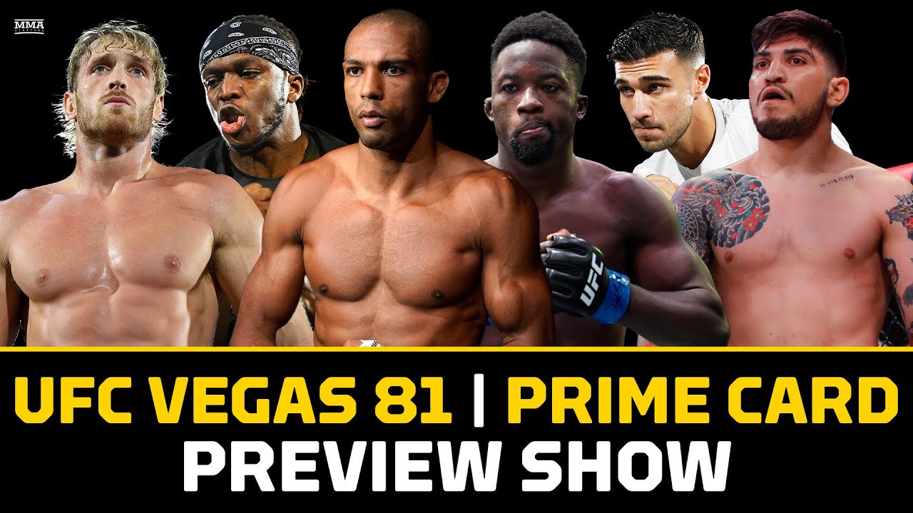 UFC Vegas 81 & PRIME Card Preview Show | Paul vs. Danis | Barboza vs ...