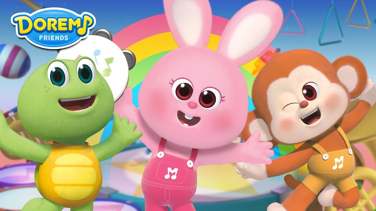 Musical Instruments Song│Doremi Friends Play Song│Doremi Friends ...