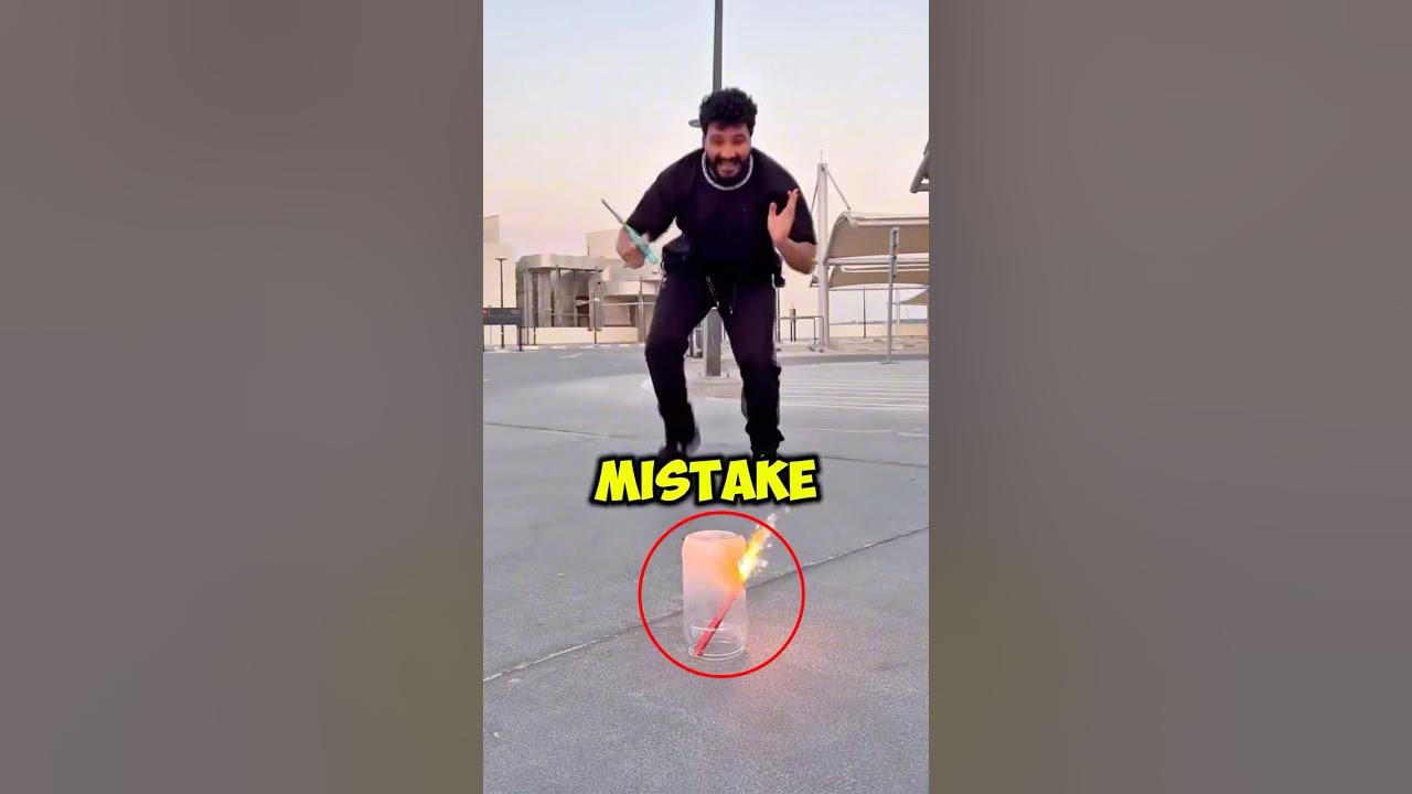 He Made A DIY FireCracker But, Gone Really Wrong! 💣😰🧨 - YouTube