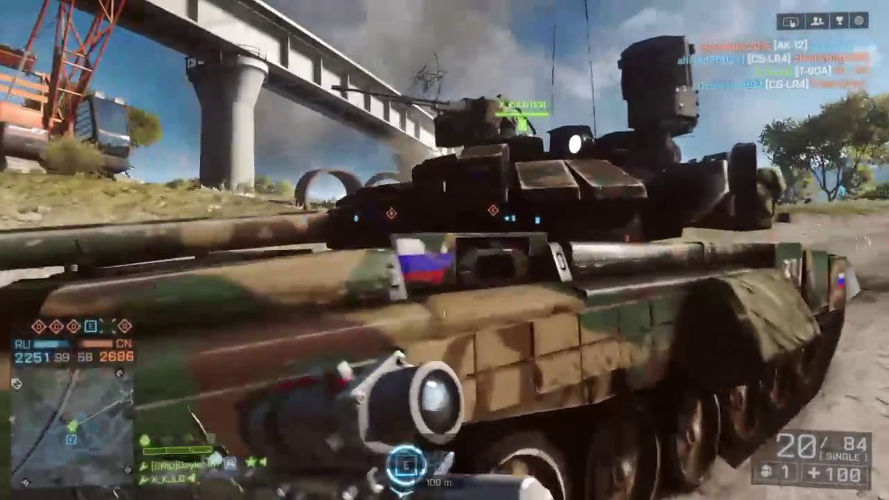 Back on the battlefield. Dusting off BF4. PS4 gameplay no commentary ...