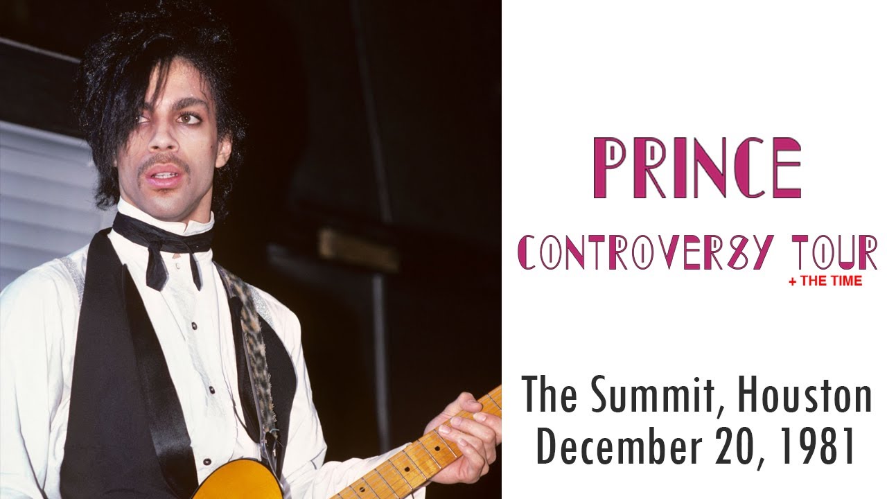 Prince live Controversy Tour - The Summit, Houston, Texas (December 20 ...