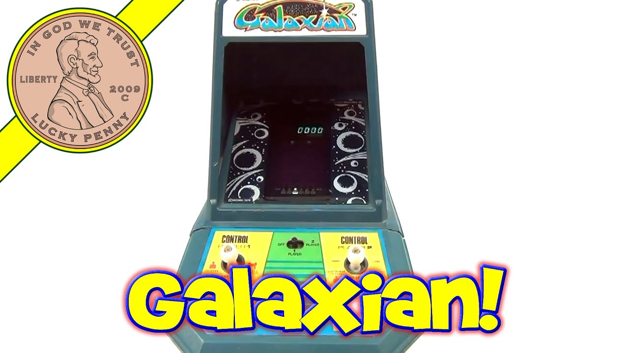 Vintage Coleco Galaxian Handheld Electronic Video Game Toy - Funny Bert ...