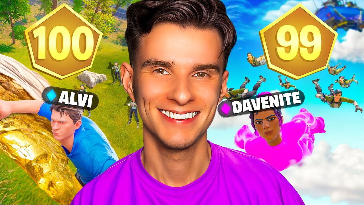 DAS FORTNITE TURNIER PUNKTE BATTLE GEGEN DAVENITE 🏆 - YouTube
