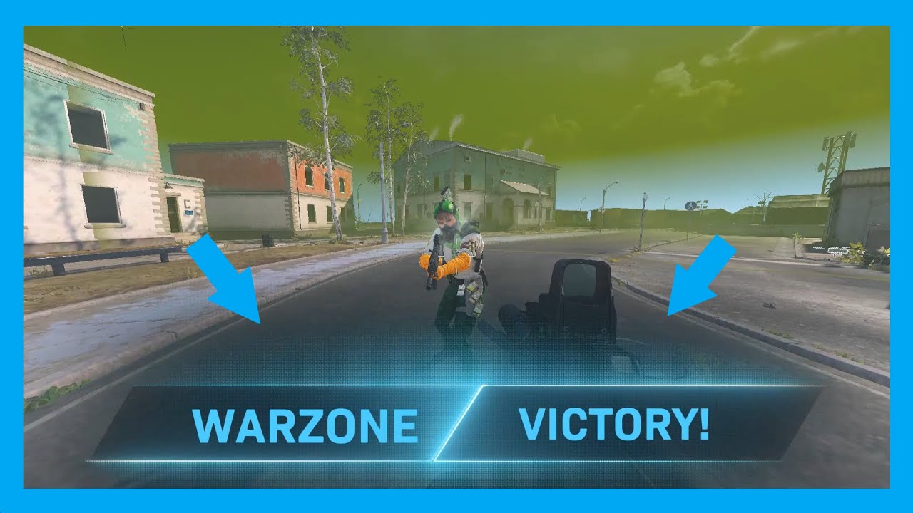 First Win In Warzone - YouTube