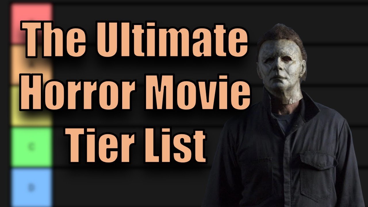 The Ultimate Horror Movie Tier List - YouTube