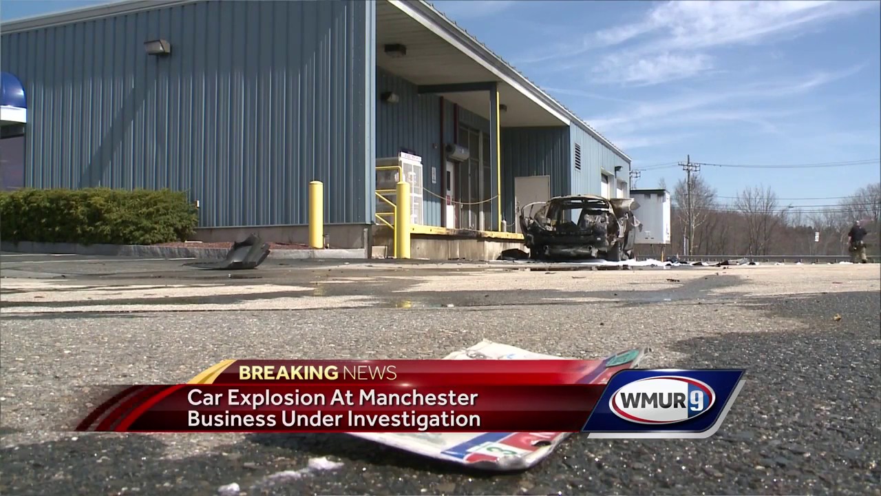 Car explosion at Manchester gas company under investigation - YouTube