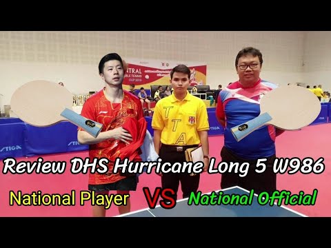 Review DHS Hurricane Long 5 W968 National Official vs National Player - YouTube