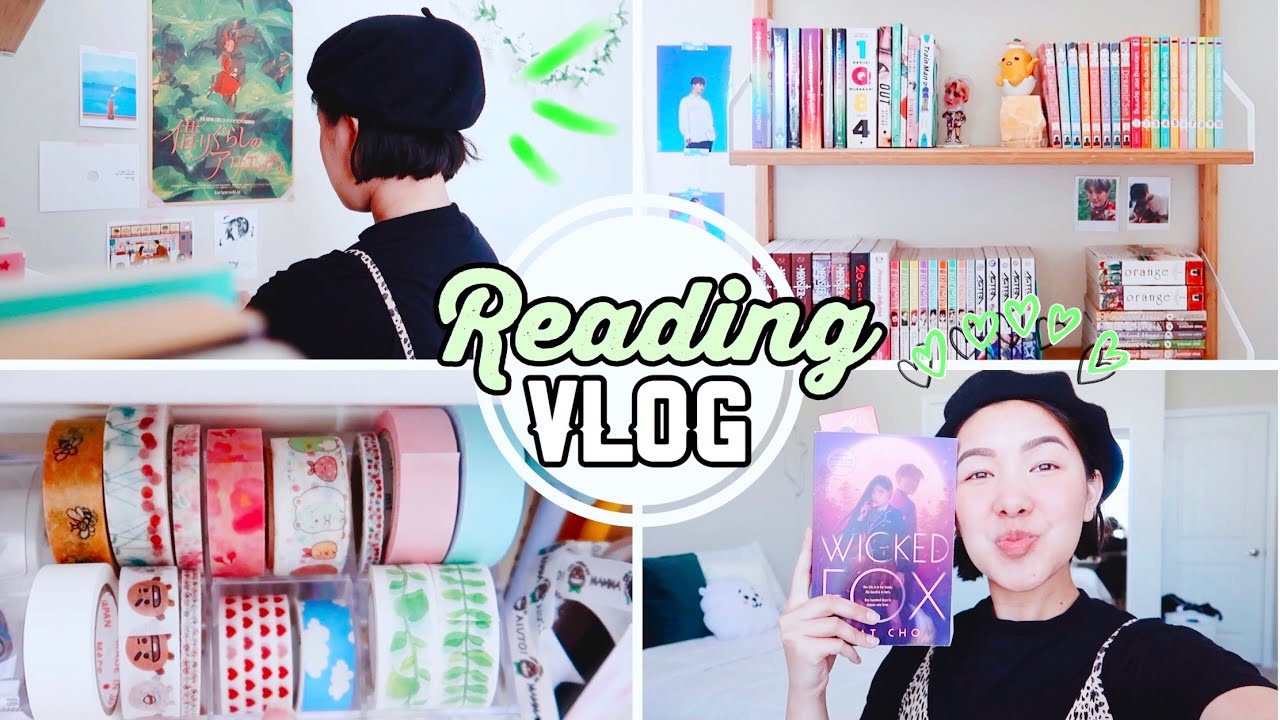 CHILL READING DAY, ROOM TOUR, & REPRESENTATION RANTS | reading vlog 🌿 ...