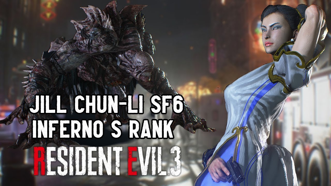 Jill Valentine es Chun-li SF6 (Infierno) (Campaña) (Resident Evil 3 ...