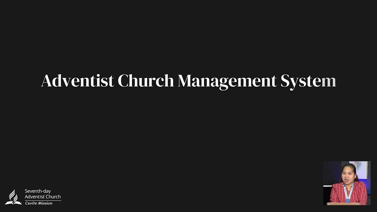 ACMS Training for Adventist Church Clerks | Episode 1: Introduction ...