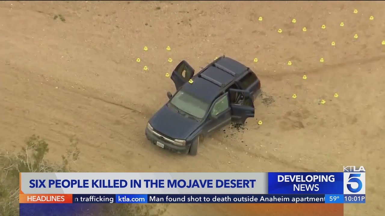 6 People Found Shot To Death In The Mojave Desert Youtube