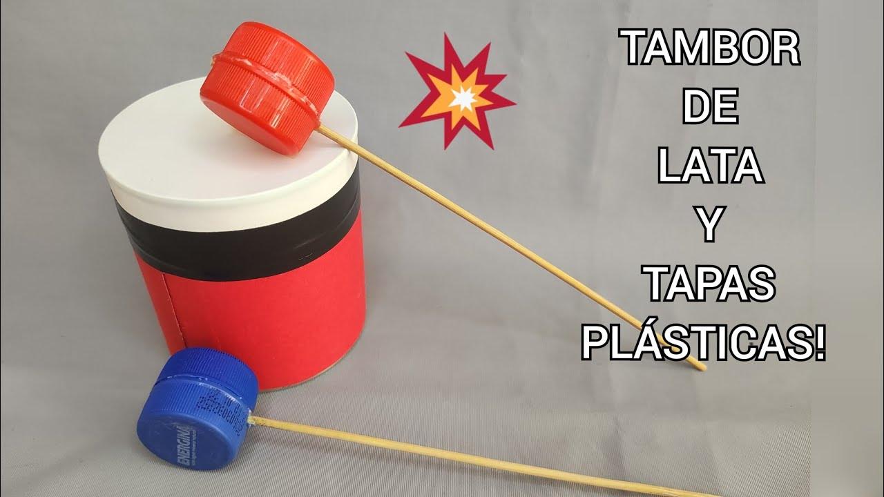 Como hacer un tambor casero con material reciclable - YouTube