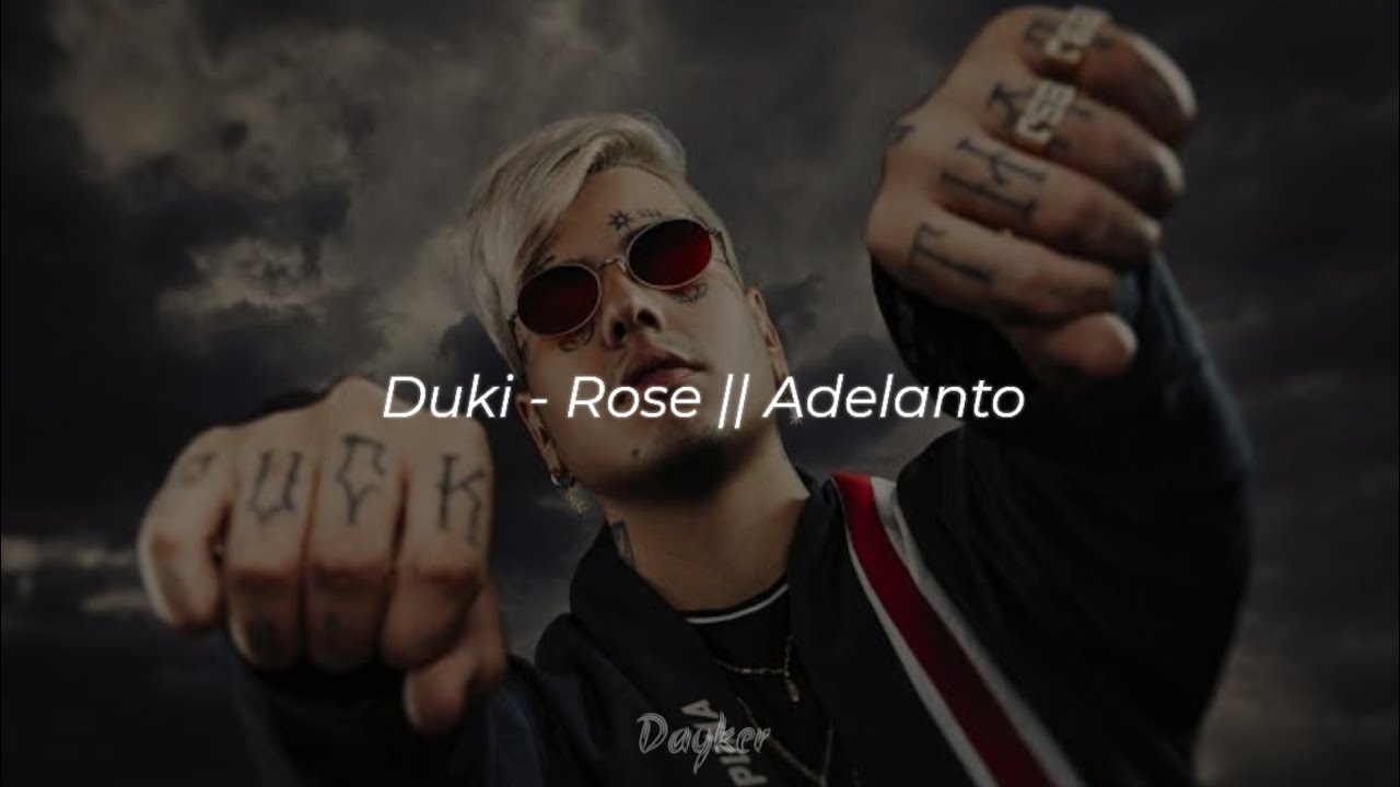 Duki - Rose || Letra Adelanto - YouTube