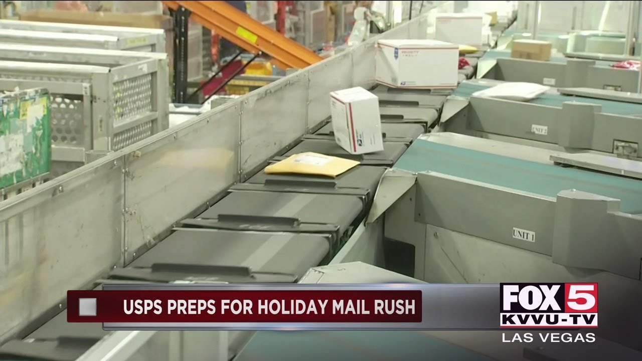 Postal workers are satying busy ahead of the holidays - YouTube