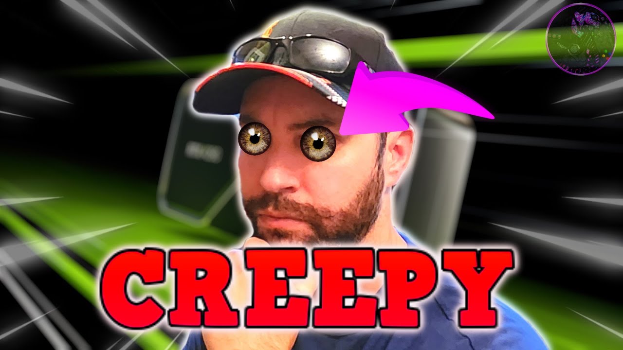 NIGHTMARE FUEL EYES! - Nvidia Broadcast 1.4 - YouTube