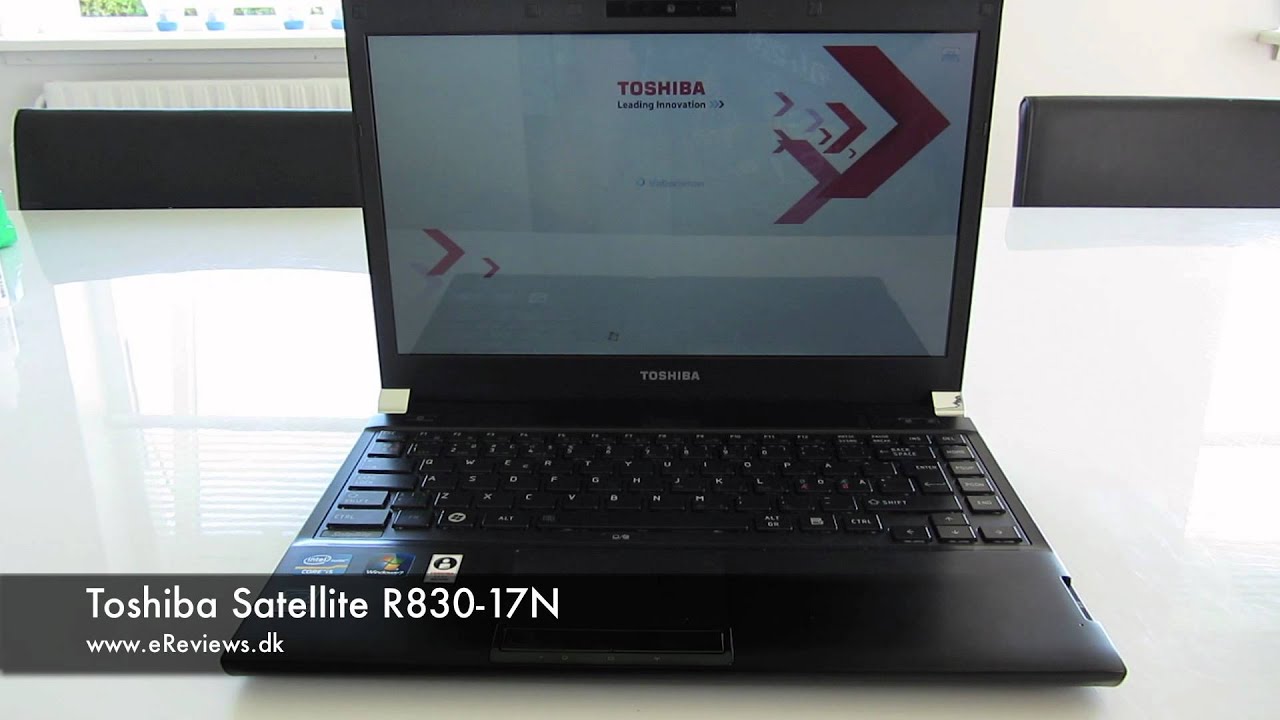 Toshiba Satellite R830-17N Preview - YouTube