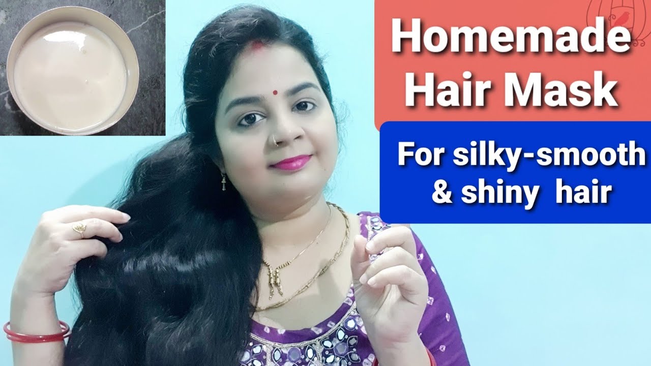 Homemade Hair Mask To Get Silky Smooth And Shiny Hair After 4 Months