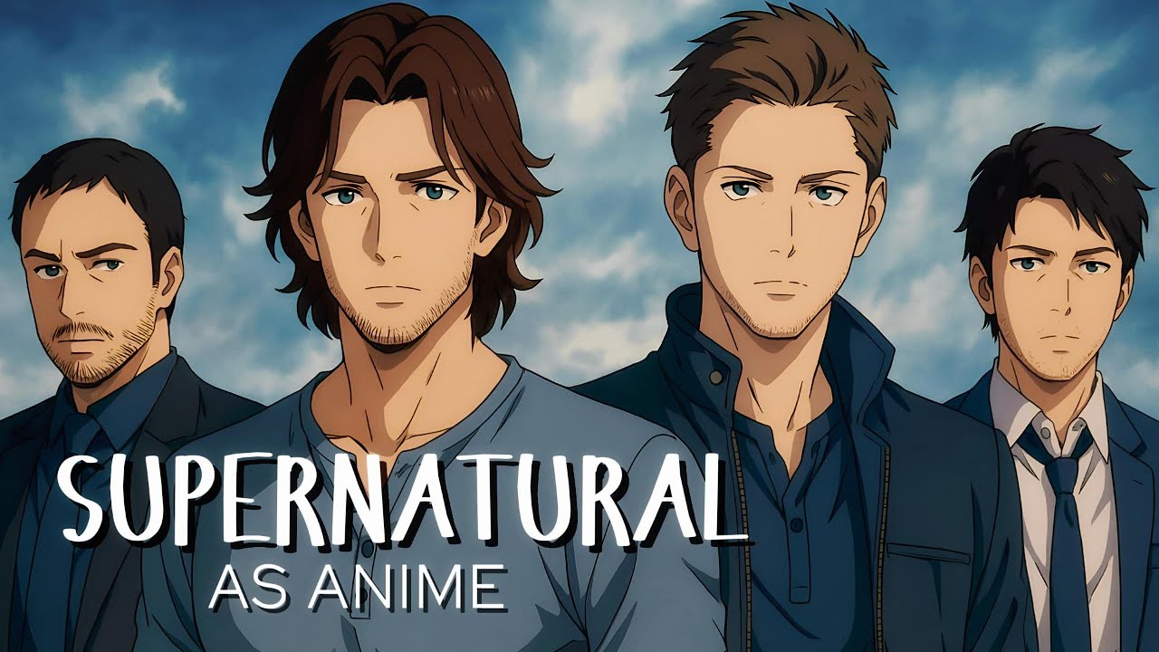 SUPERNATURAL as ANIME – Cast and Scenes in Stunning Images 😱 - YouTube