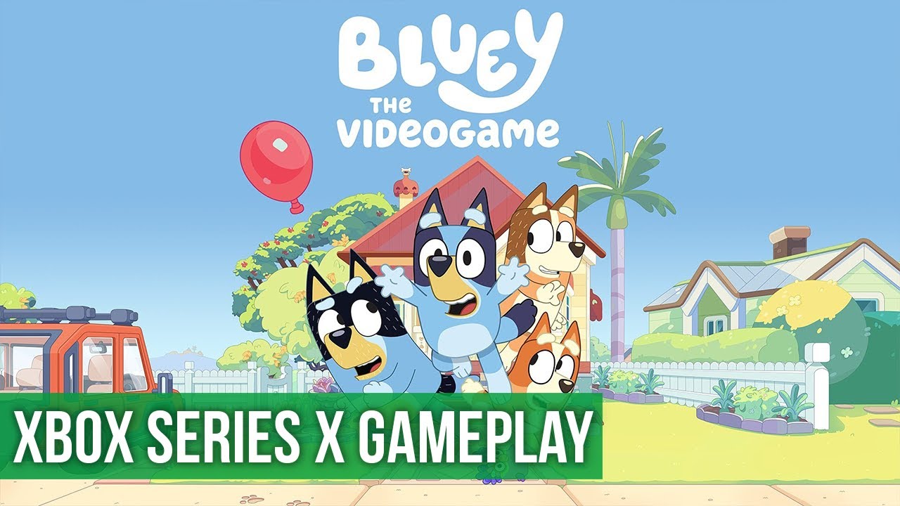 Bluey The Videogame - Xbox Series X Gameplay - YouTube