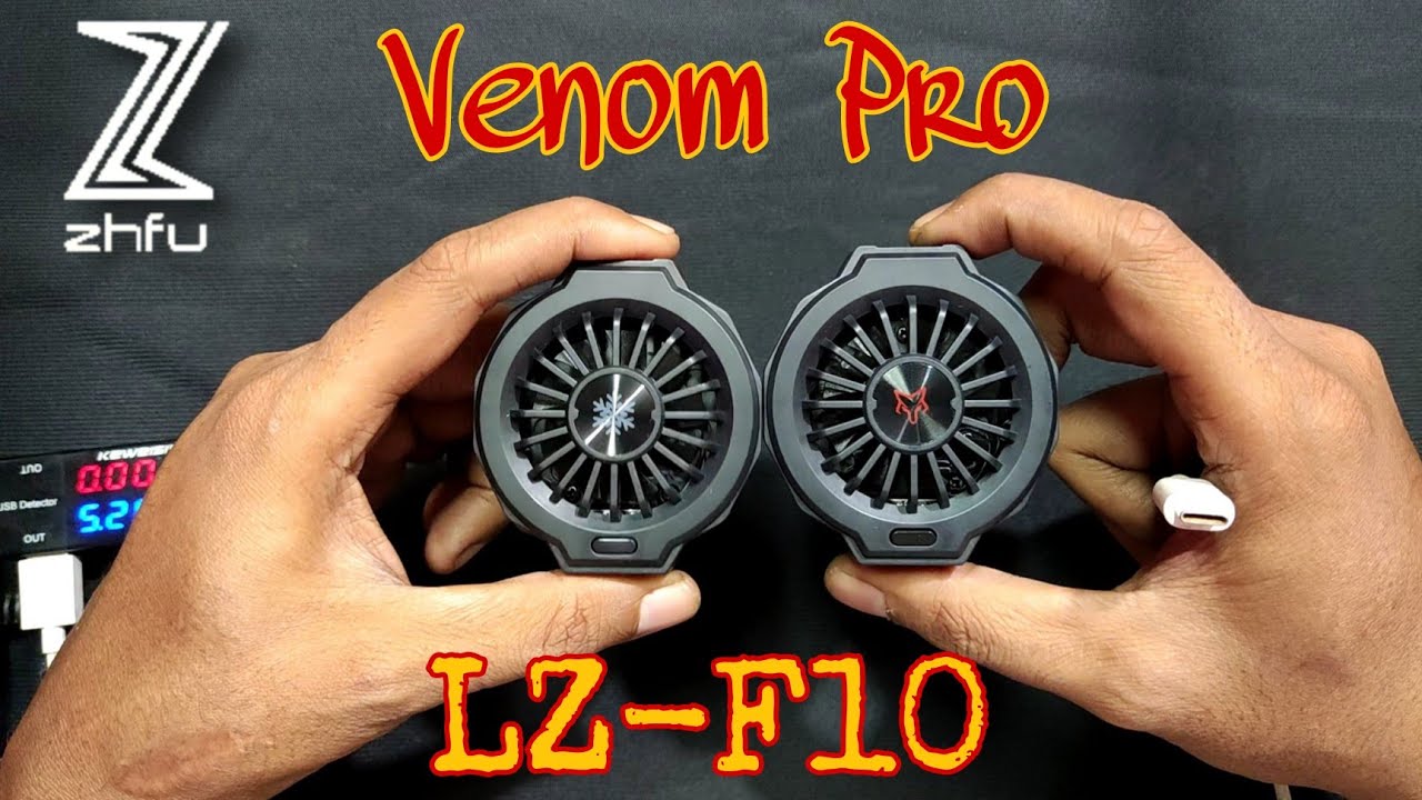Cooler HP 1000 merek ZHFU Venom Pro LZ-F10 - YouTube