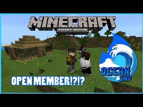 OPENING OCEAN SMP -Minecraft PE - YouTube