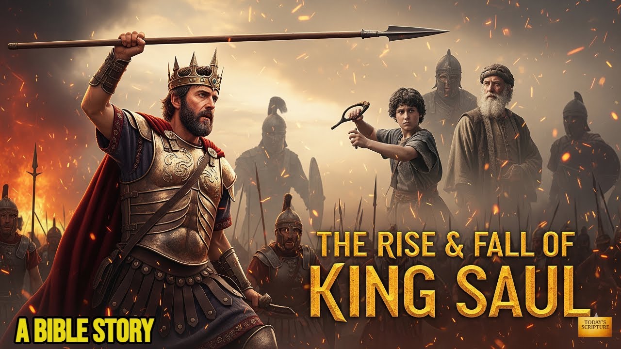 The Rise and Fall of King Saul: Israel’s First King #biblestories - YouTube