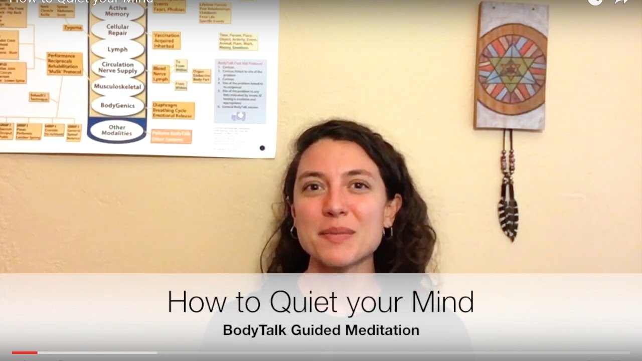 How to Quiet your Mind- Guided Meditation - YouTube