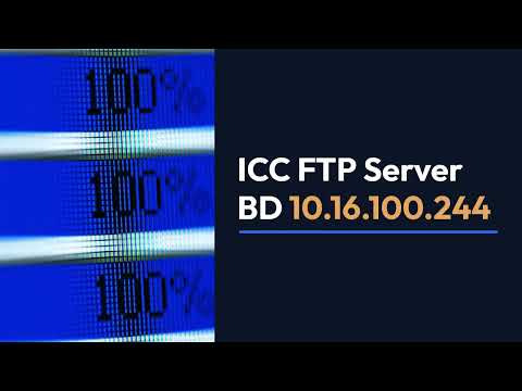 ICC FTP Server IP Address 10 16 1oo 244 | ICC FTP Server BD 10 16 100 244