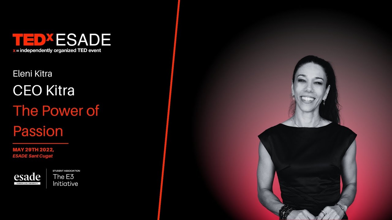 Harnessing Your Inner Force | Eleni Kitra | TEDxESADE - YouTube