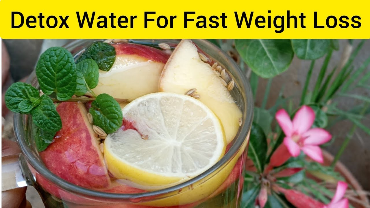 Detox water for weight loss | Detox water for cholesterol | How To Make ...