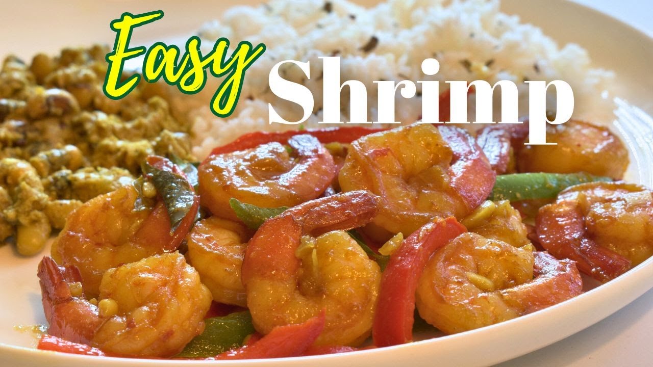 Simple & Easy Shrimp Recipe for Dinner/Lunch - YouTube