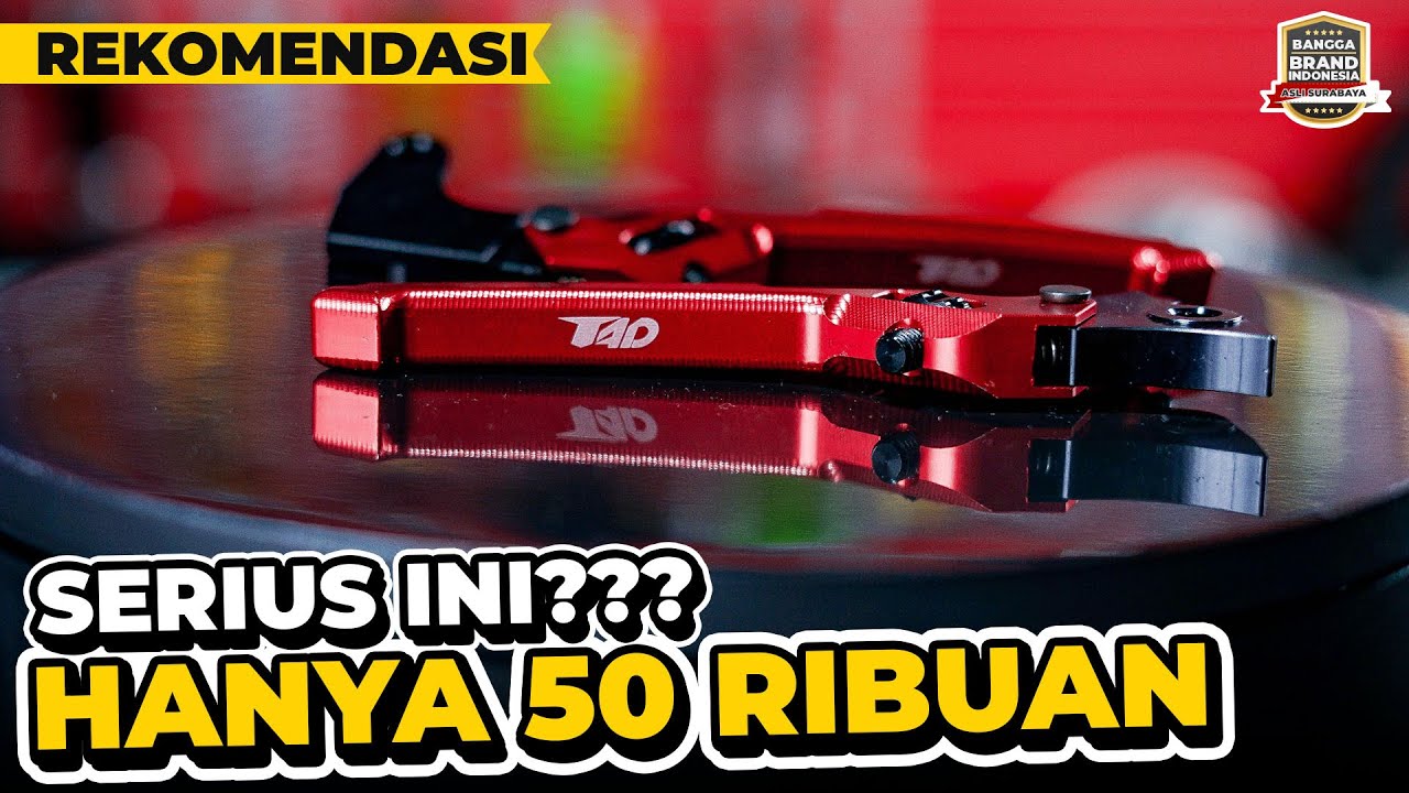 HANDLE REM CNC HARGA PELAJAR | HANDLE CNC TAD RACING - YouTube