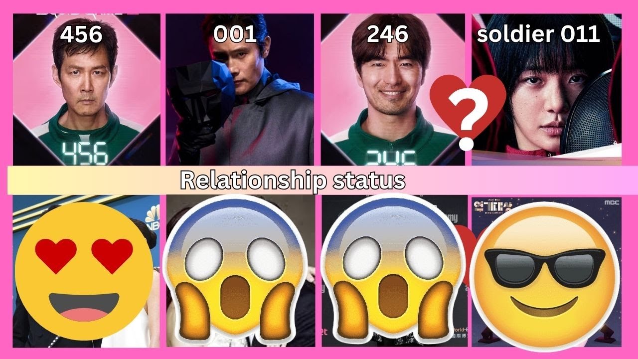 COMPARISON : PLAYER 456 VS PLAYER 001 VS PLAYER 246 VS SOLDIER 011 ...