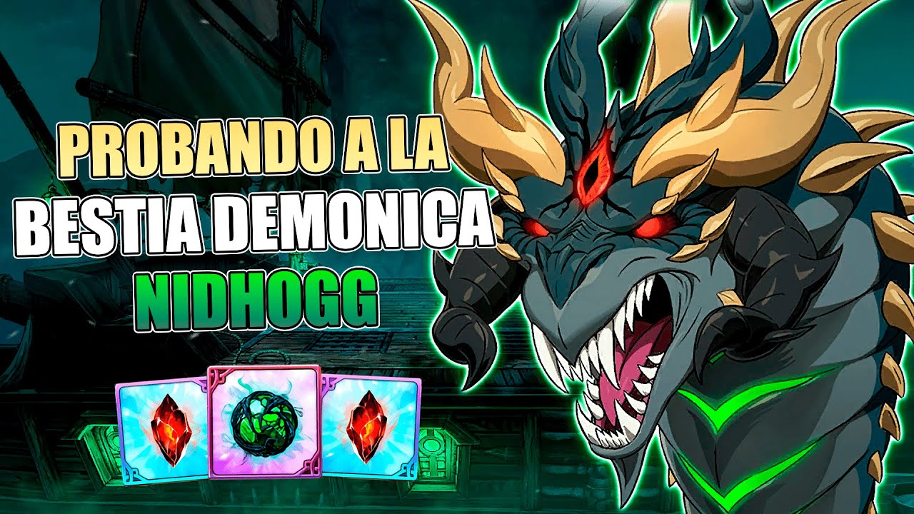 PROBAMOS la 🐲NUEVA BESTIA DEMONIACA NIDHOGG🐲 en DIRECTO - 7DS Grand ...