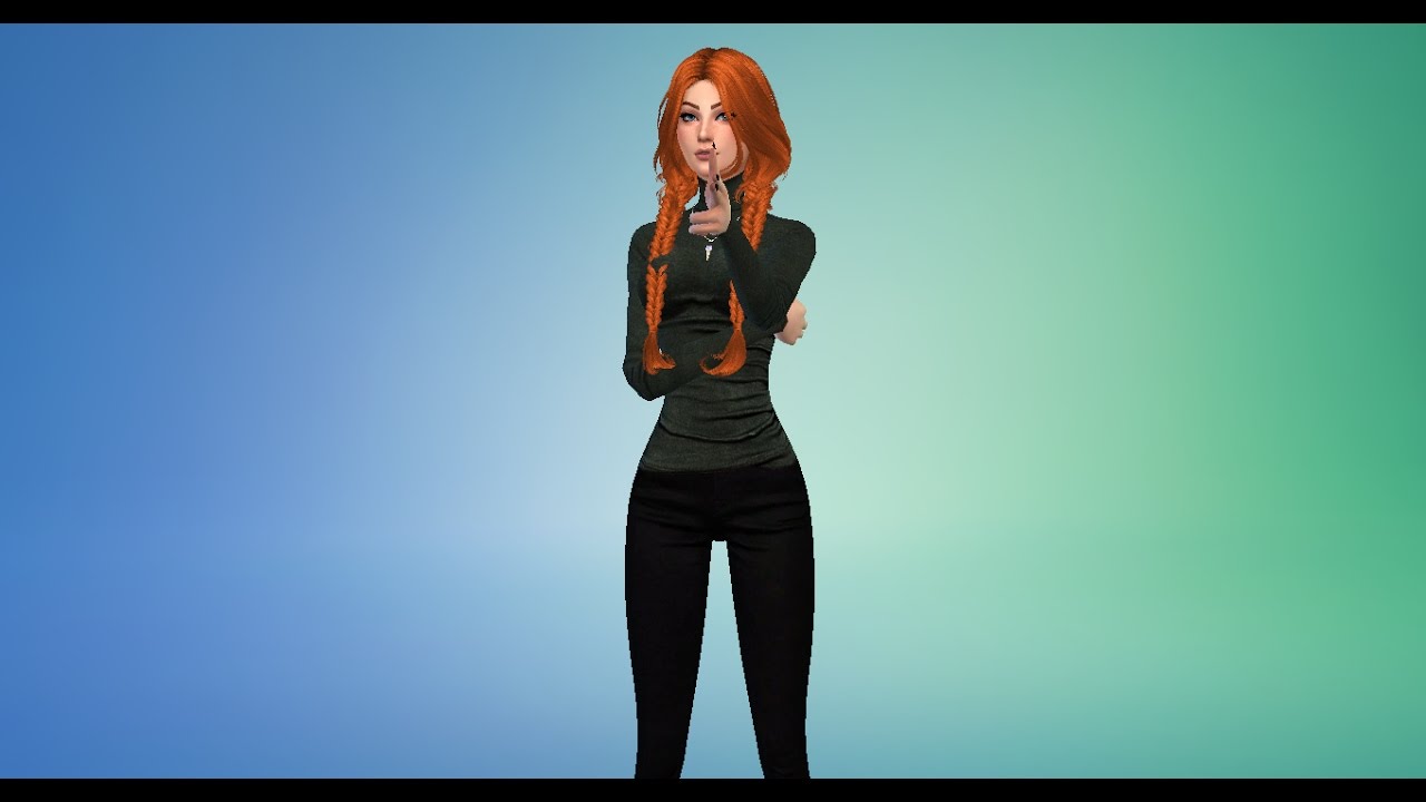 Creat a sim//the sims 4//Redheaded girl(Garota Ruiva) - YouTube