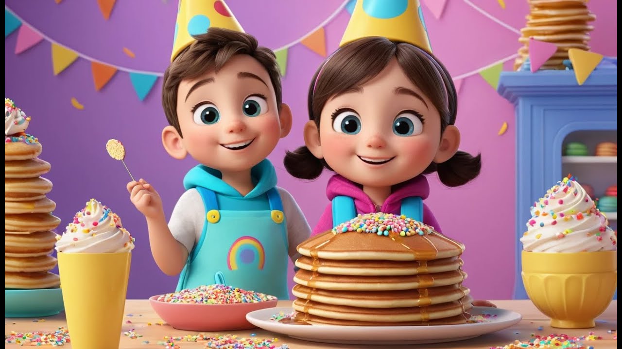 Breakfast Time Song – How Many Pancakes? | Fun Kids Counting Song ...