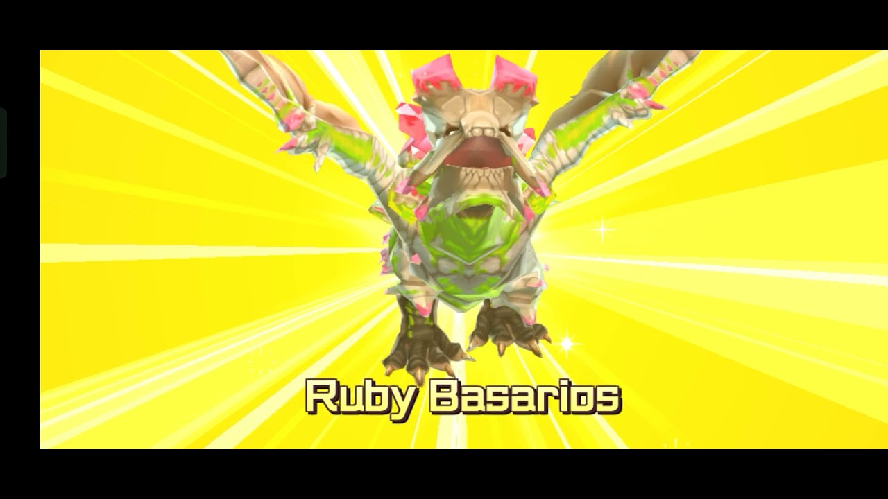 Hatch Ruby Basarios egg #monster #monsterhunterstories - YouTube