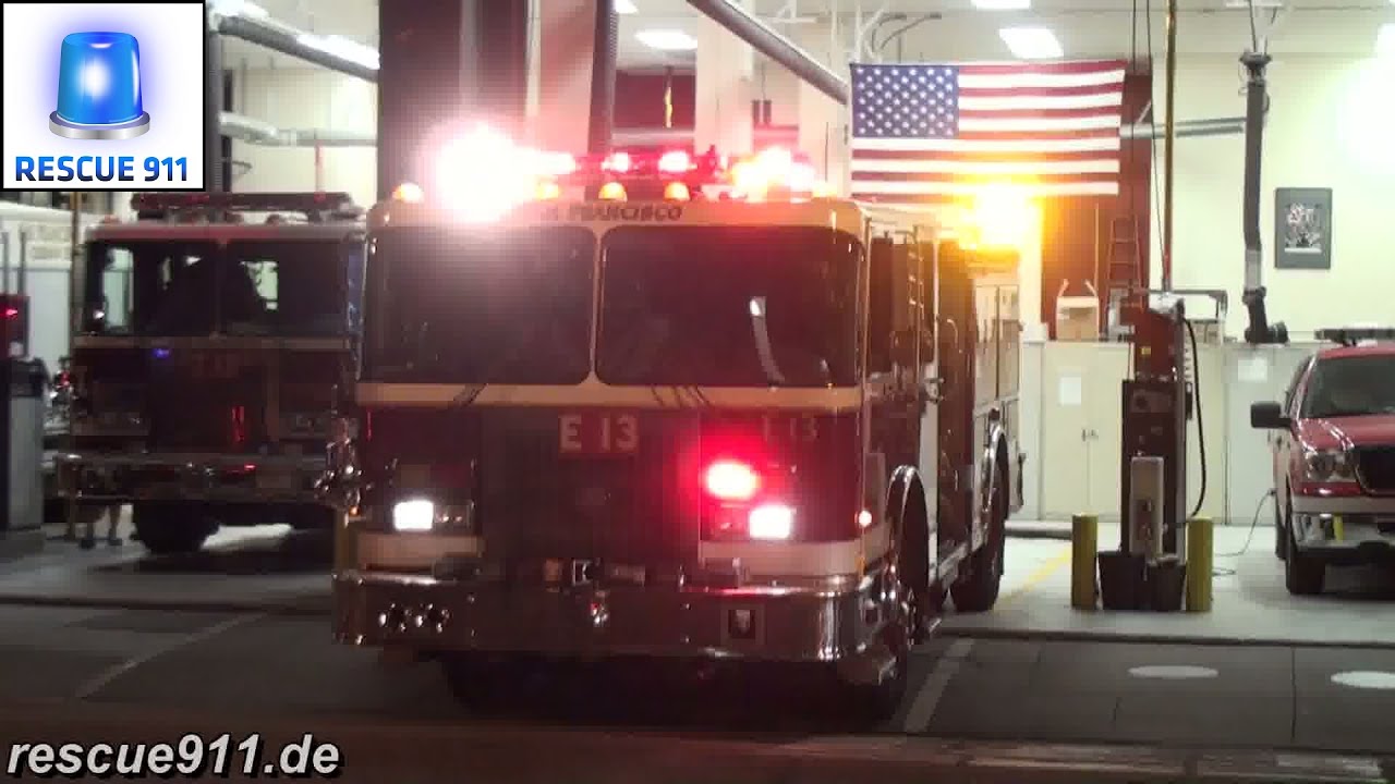 [San Francisco] Engine 13 SFFD - YouTube