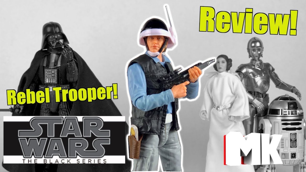Star Wars The Black Series Rebel Trooper Review - YouTube