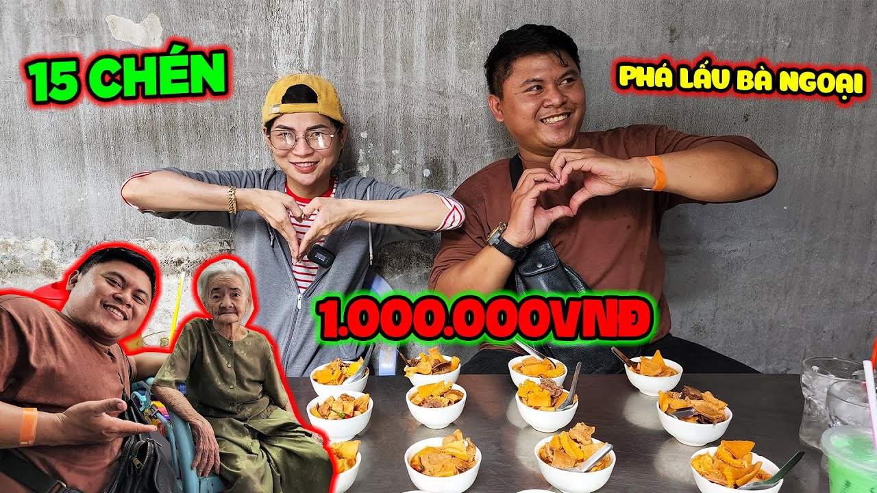 Võ Sư Lộc và Nga Sumo Ăn 15 Chén Phá Lấu Bà Ngoại Với Giá 1 Triệu Xong ...