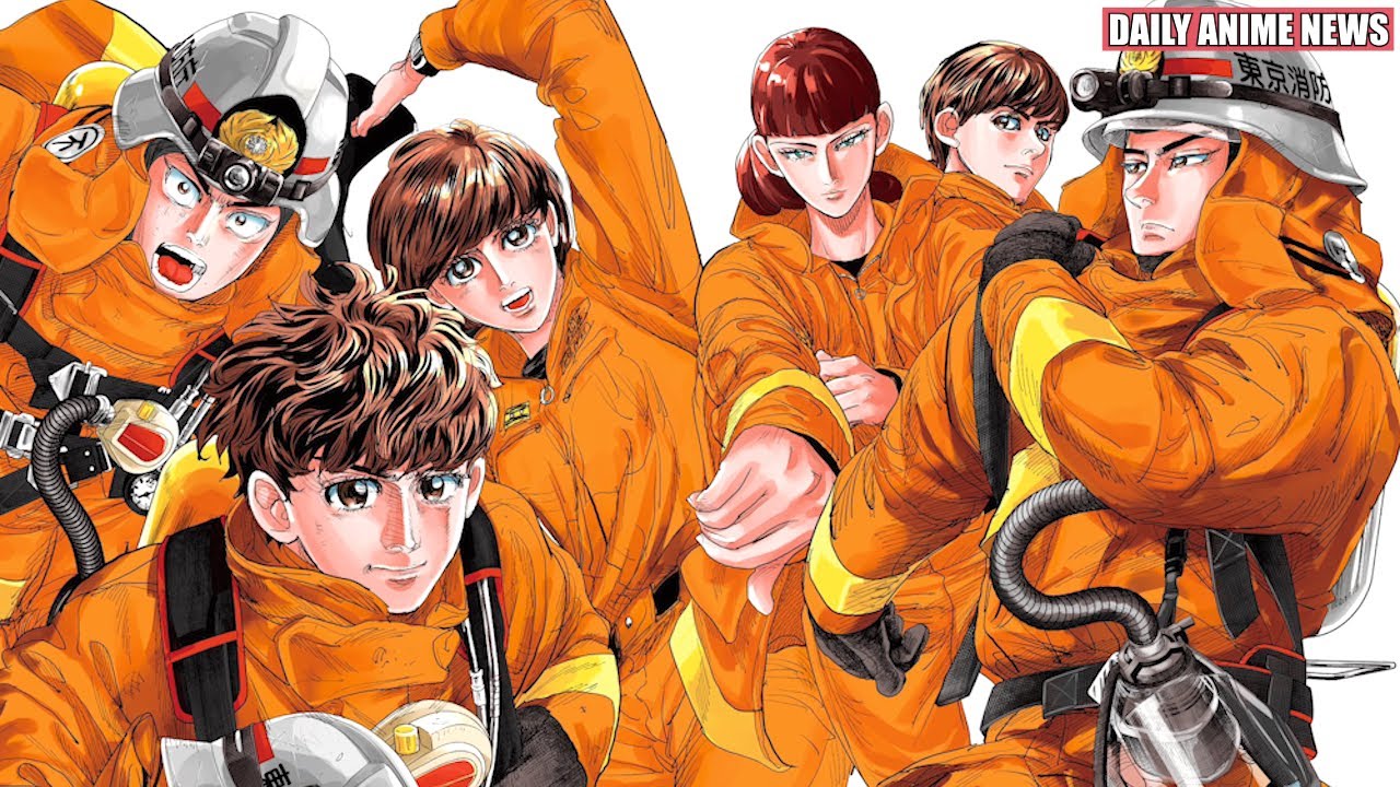 Firefighter Themed Daigo of Fire Company M Anime Announced | Daily ...